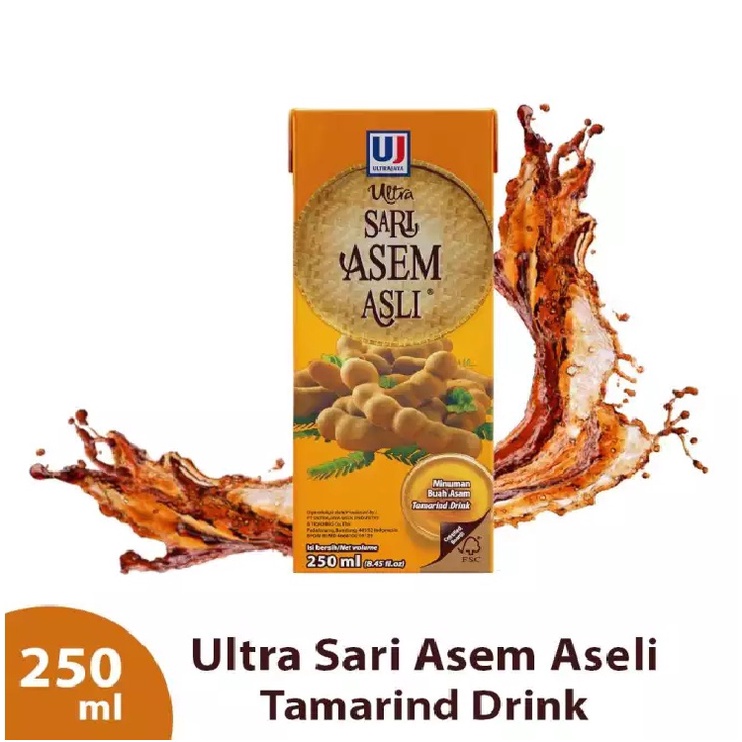 Jual Ultra Sari Asem Asli Minuman 250 ml | Shopee Indonesia