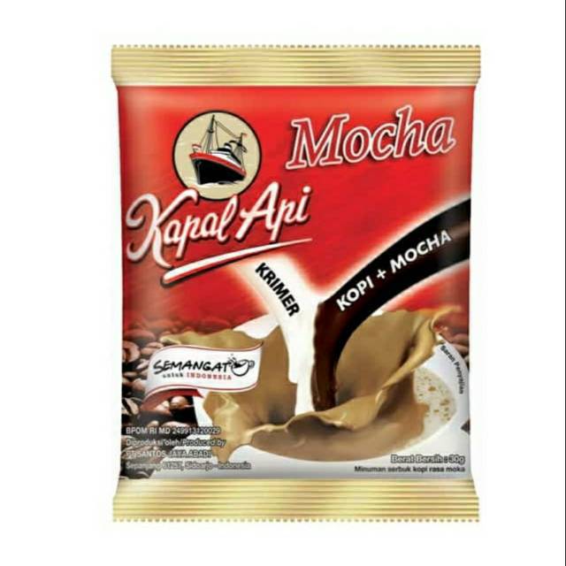 Jual Kapal api mocha kopi bubuk instant gula | Shopee Indonesia
