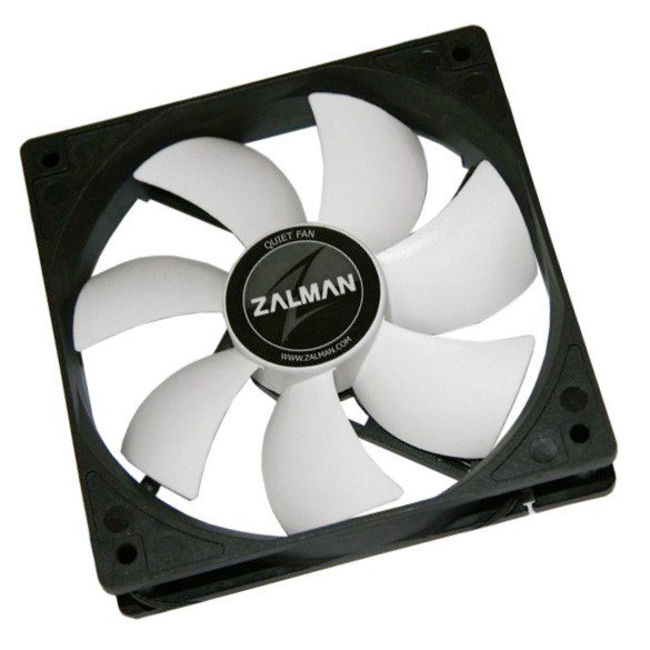 Jual Fan Casing CPU Fan Zalman 12 cm Hitam Putih Indonesia|Shopee Indonesia