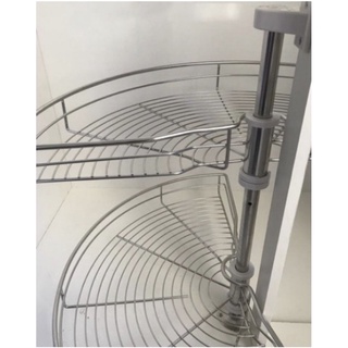 Jual Rak piring sudut Stainless Chrome HW-009i | Shopee Indonesia