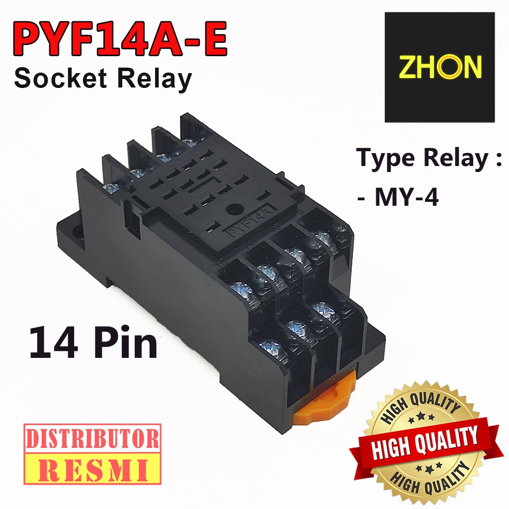 Jual SOKET 14 PIN PYF14A (H3Y-4, MY4N) | Shopee Indonesia
