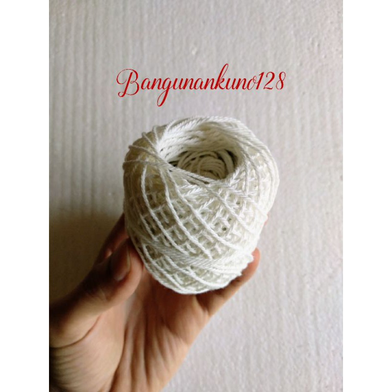 Jual Benang Kasur Putih roll kecil cap jagung | Shopee Indonesia
