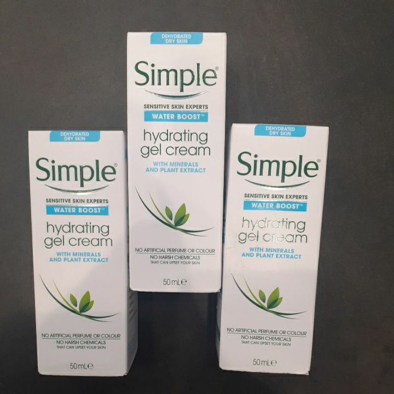 Jual SIMPLE HYDRATING GEL CREAM 50ML | Shopee Indonesia