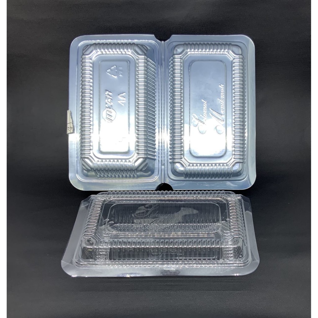 Jual Plastik Mika Kue Mika Kotak Makanan Besar 4A 25pcs | Shopee Indonesia