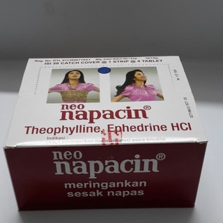 Jual NEO NAPACIN TABLET Obat Sesak Nafas/Saluran pernapasan [Perstrip ...