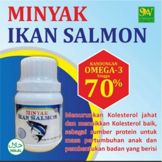 Jual MINYAK IKAN SALMON ORIGINAL OMEGA 3 UNTUK ANAK DAN DEWASA | Shopee ...
