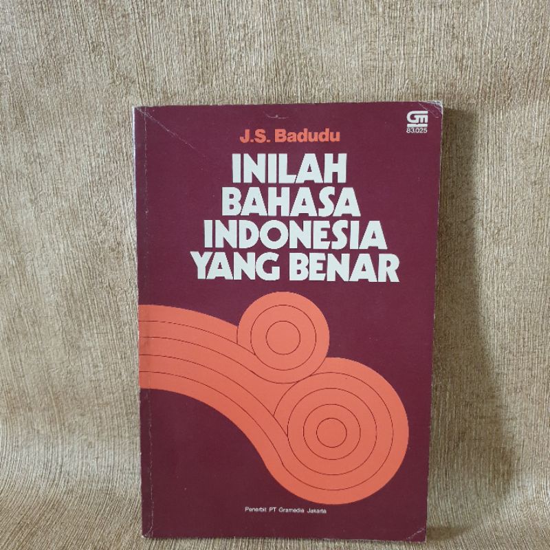 Jual Inilah Bahasa Indonesia Yang Benar - J.S Badudu - Original ...