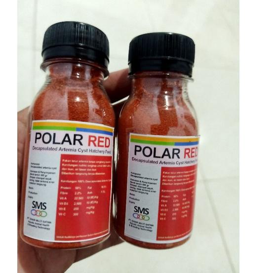 Jual Harga Obral POLAR RED ARTEMIA KEMASAN BOTOL 50GRAM | Shopee Indonesia
