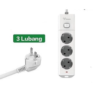 Jual terminal listrik 3 colokan gongniu soket aman 1.5meter SNI ...
