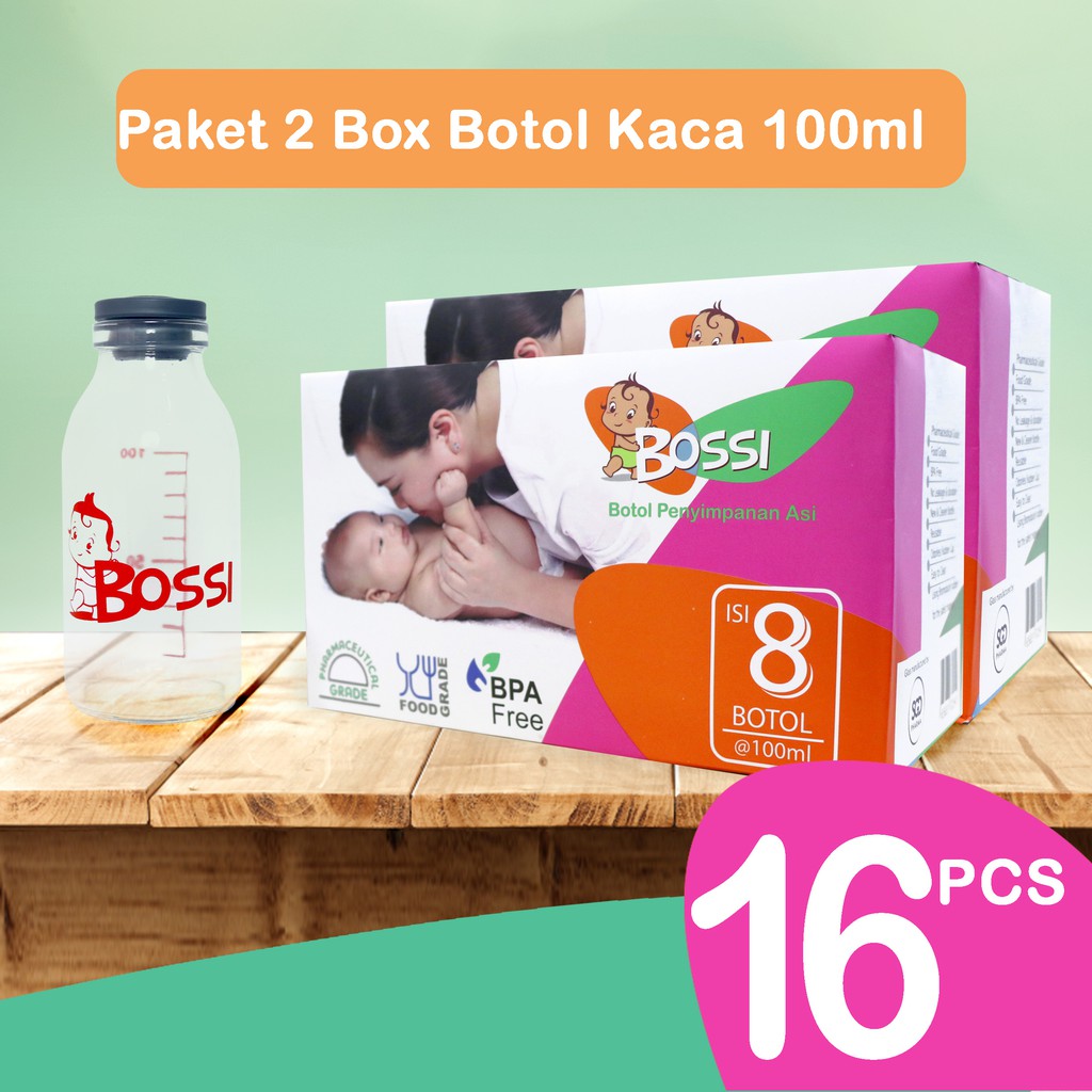 Bossi - 2 Box Botol Asi 100 Ml | Shopee Indonesia