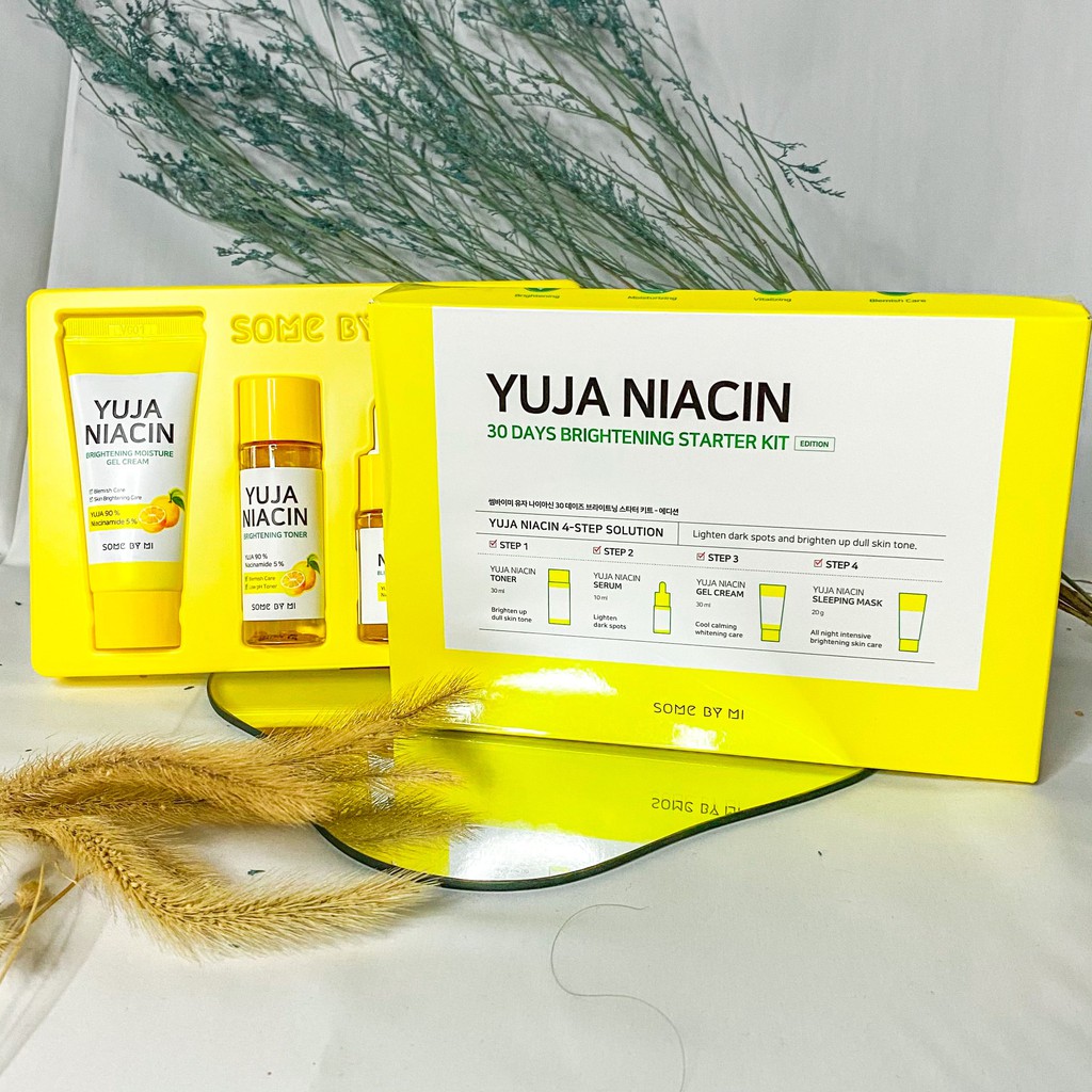Jual [ORIGINAL] SOME BY MI Yuja Niacin 30 Days Brightening Starter Kit ...
