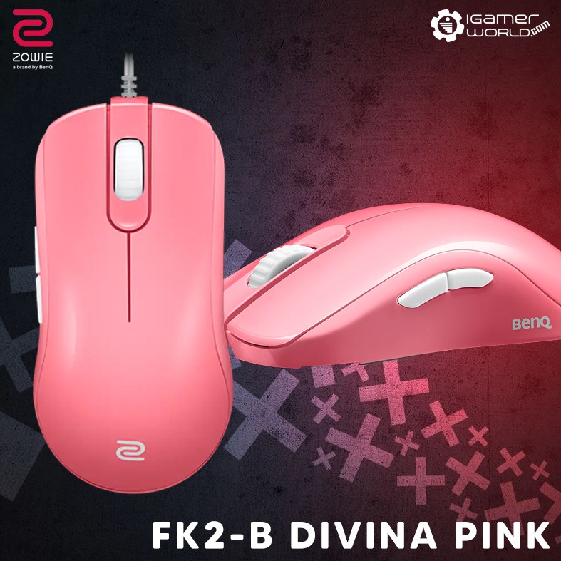 Jual Zowie FK2-B FK2B Divina Pink Gaming Mouse | Shopee Indonesia