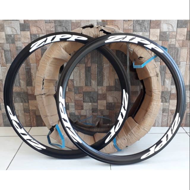 Jual Velg 700c Road Bike Fixie Fixed Gear Decal ZIPP Alloy 3cm 4cm 5cm ...