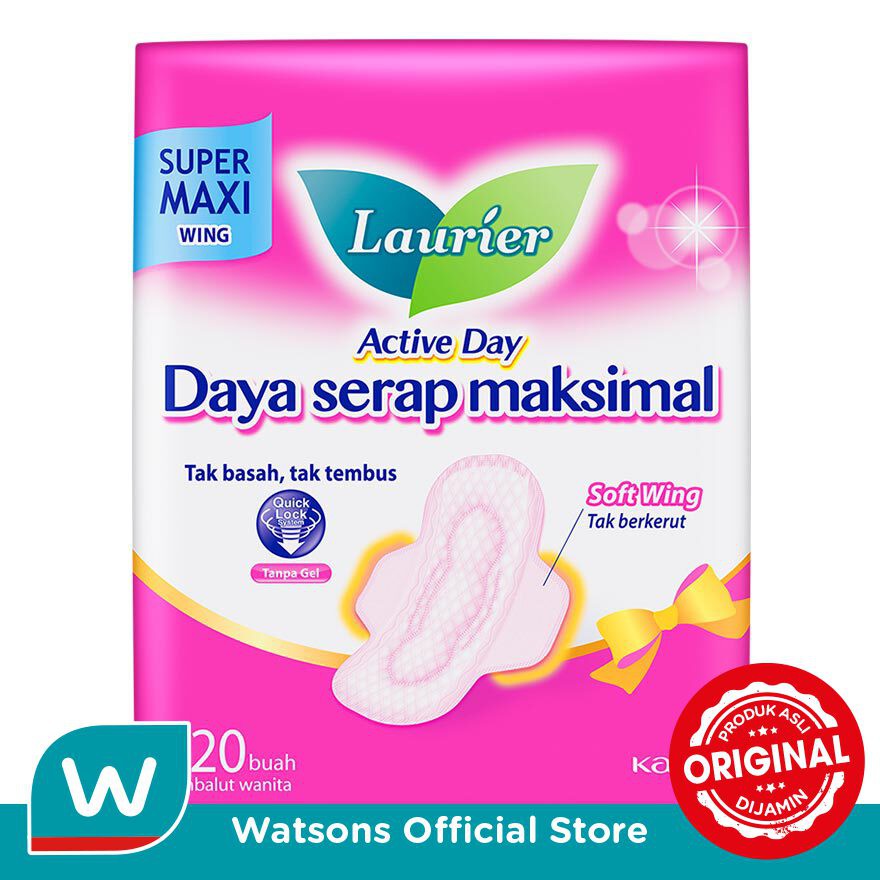 Jual Laurier Super Maxi Wing 20s | Shopee Indonesia