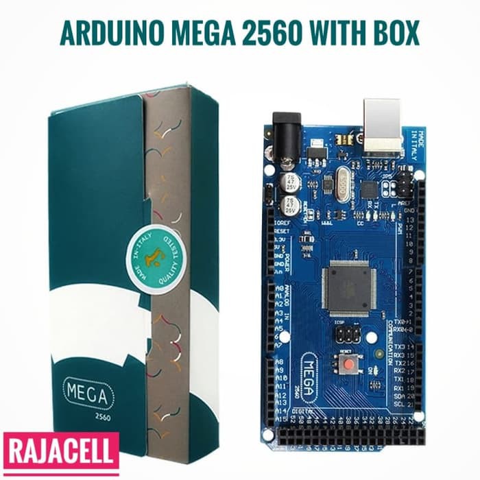 Jual New Mega2560 16u2 + Retail Box Compatible Board Arduino Mega 2560 ...