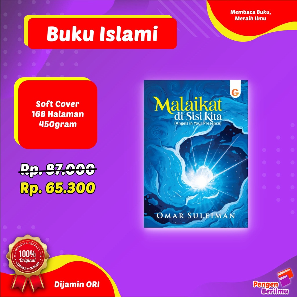 Jual Buku Malaikat di Sisi Kita | Buku Islami by Omer Suleiman | Soft ...