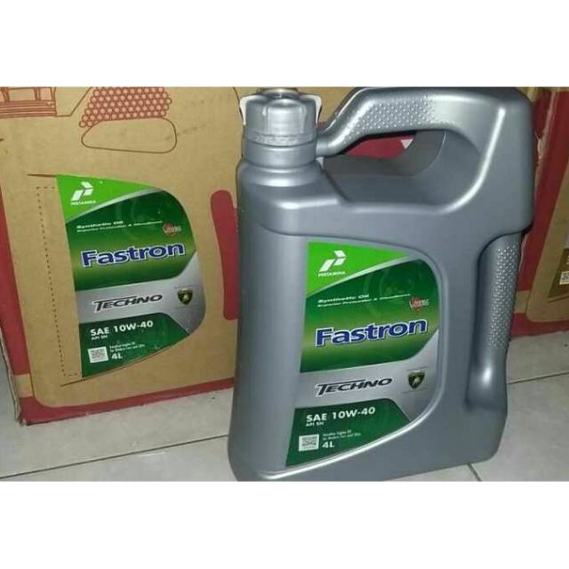Pertamina FASTRON TECHNO 10W-40 Galon 4 Liter | Shopee Indonesia