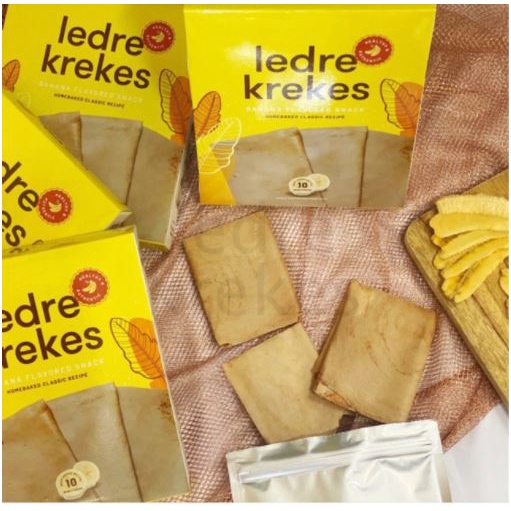 Jual Ledre Pisang Ledre Krekes/ Keripik Pisang/Snack Pisang khas ...