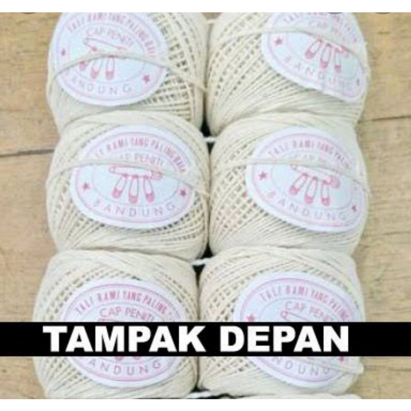 Jual TALI BENANG KASUR/TALI BENANG BANGUNAN/TALI BENANG BENDERA CAP ...