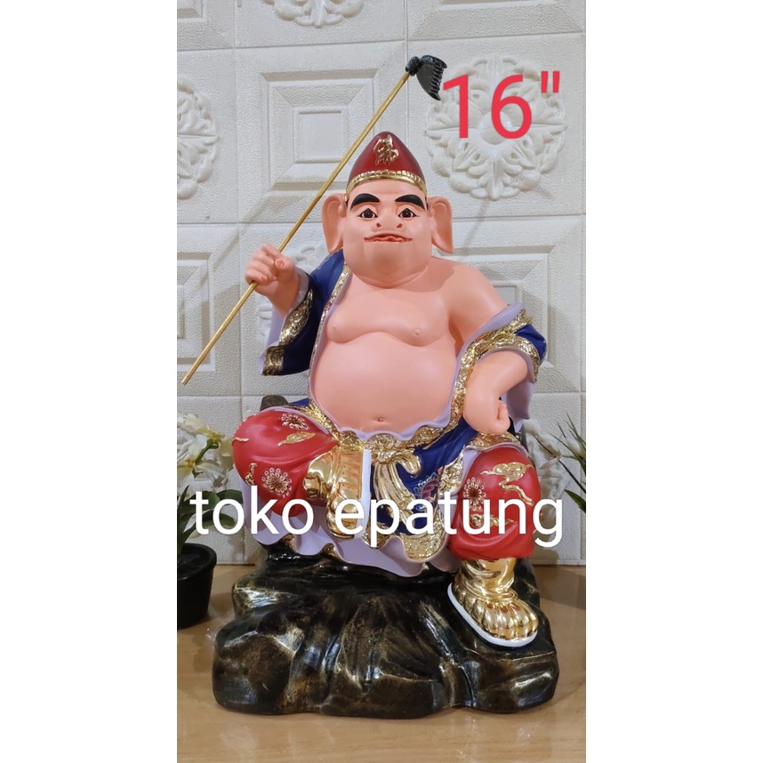 Jual patung dewa ti pa kay / cu pa kay / patkay / pat kay - fiber - 16 ...