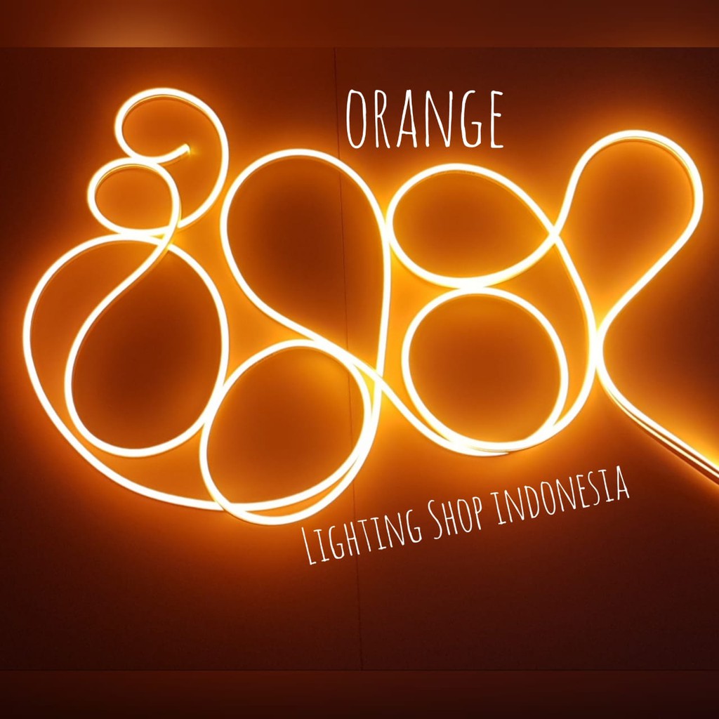 Jual Lampu strip led neon flex 5 meter Dc 12 volt flexible strip light ...