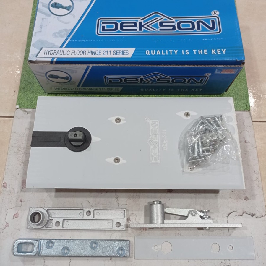 Jual FLOOR HINGE 211COMPLETE SET DEKKSON / ENGSEL TANAM / ENGSEL LANTAI ...