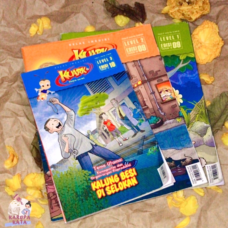 Jual Buku Komik Sains Kuark Edisi 9 dan 10 | Shopee Indonesia