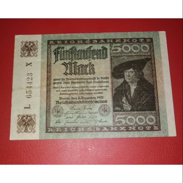 Jual Uang Jerman 5000 Mark | Shopee Indonesia