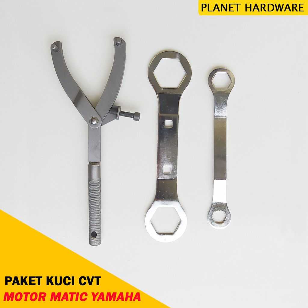 Jual Paket Kunci CVT Motor Matik Yamaha Treker Kunci Kanvas Ganda 39 mm x 41 mm Kunci Pully 17mm ...