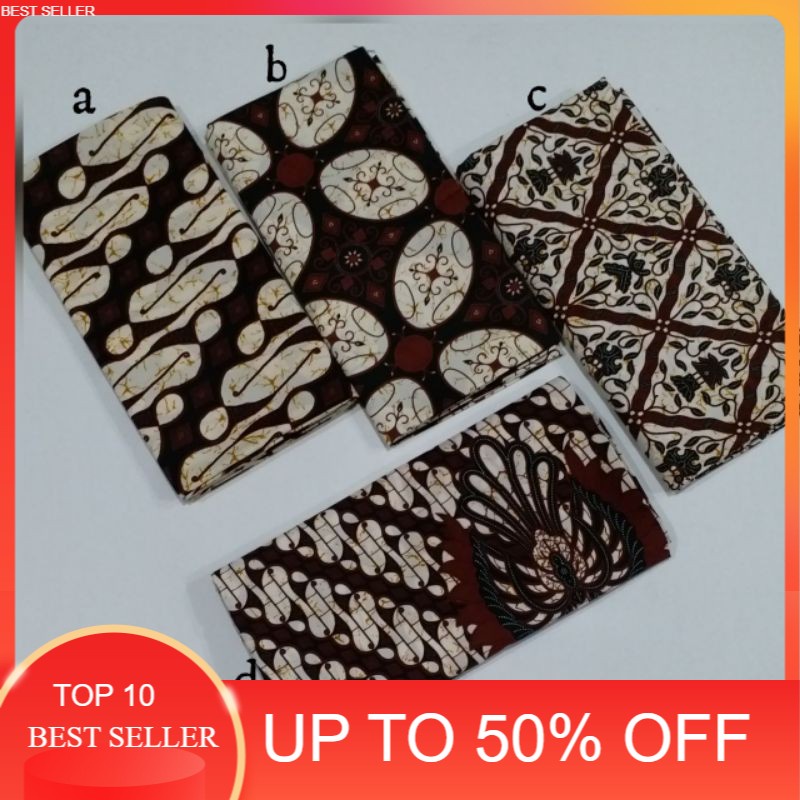 Jual Kain Batik Jarik Kain Panjang H. Santosa Unggul Jaya / Kain Batik Jarik Sogan Primissima ...