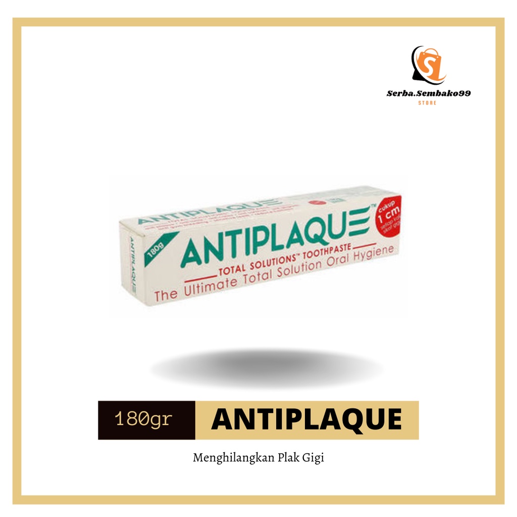 Jual Odol Anti Plak Merek ANTIPLAQUE 180GR Original | Shopee Indonesia