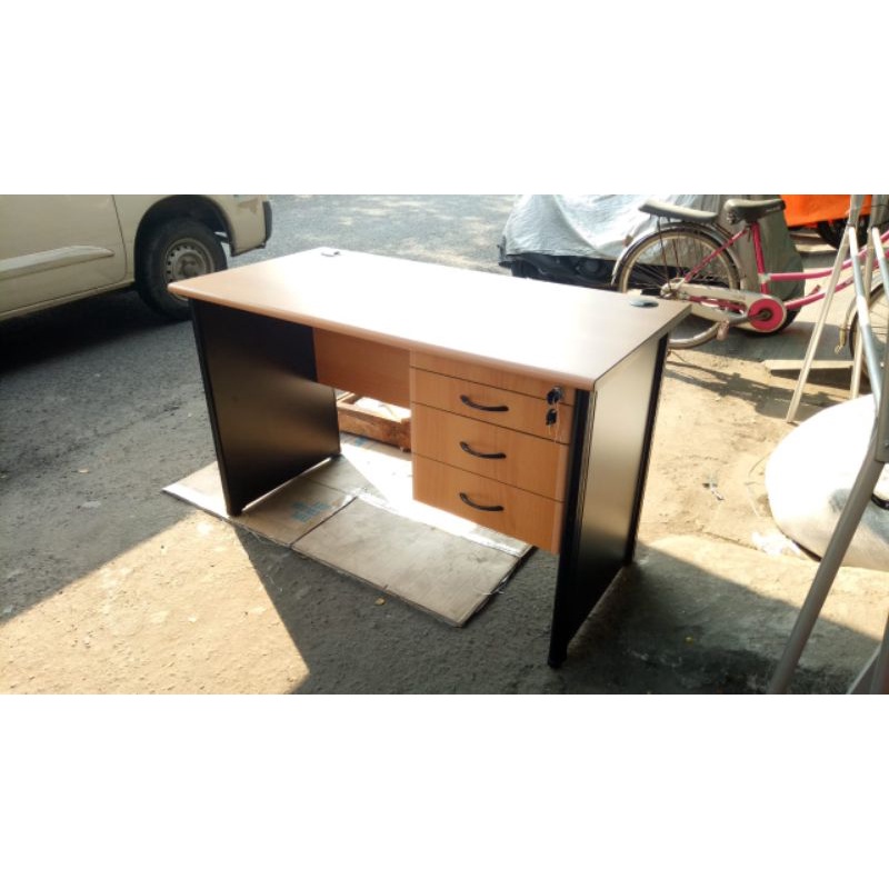 Jual meja kantor staf 120x60 meja kerja karyawan uno extra meja tulis ...