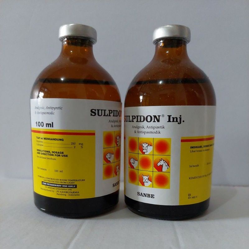 Jual SULPIDON 100ml Analgesik, Antipyretic & Antispasmodik Indonesia ...