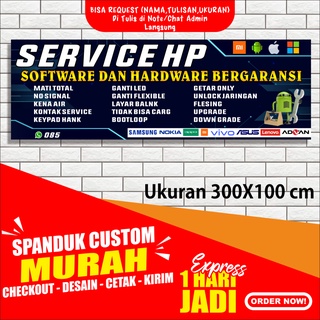 Jual SPANDUK BANNER BACKDROP SERVICE HP /CETAK SPANDUK SERVICE HP MURAH ...