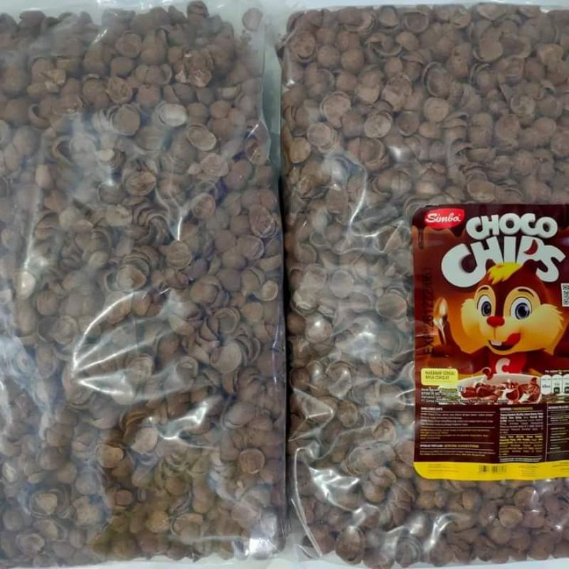 Jual CHOCO CHIPS SIMBA / CHOCHO CRUNCH 1KG | Shopee Indonesia