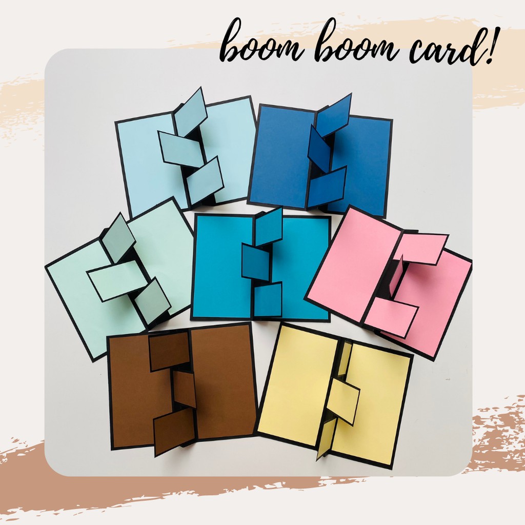 Jual DIY Kartu Ucapan Pop Up - BOOM BOOM CARD by Scrapbook Island ...