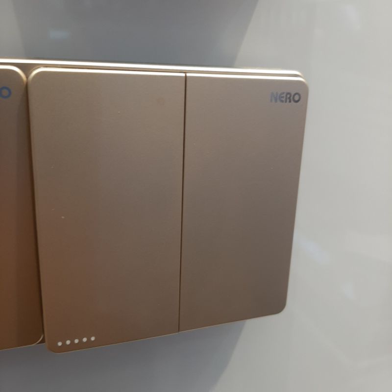 Jual Saklar seri saklar ganda nero gold casaa | Shopee Indonesia