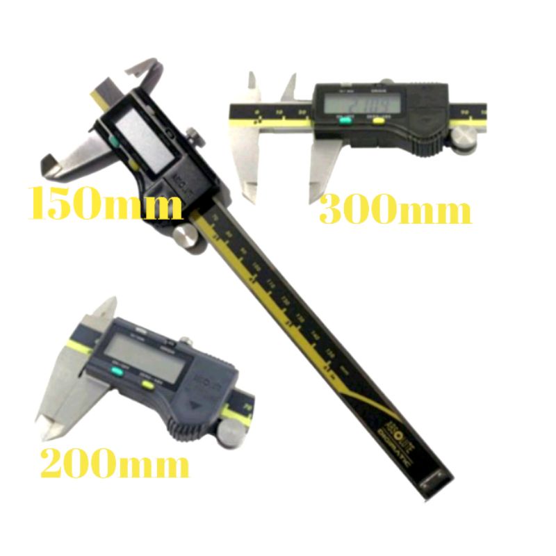 Jual Sigmat Caliper Digital Mitutoyo Jangka Sorong Sigmat Digital 150mm 200mm 300mm | Shopee ...