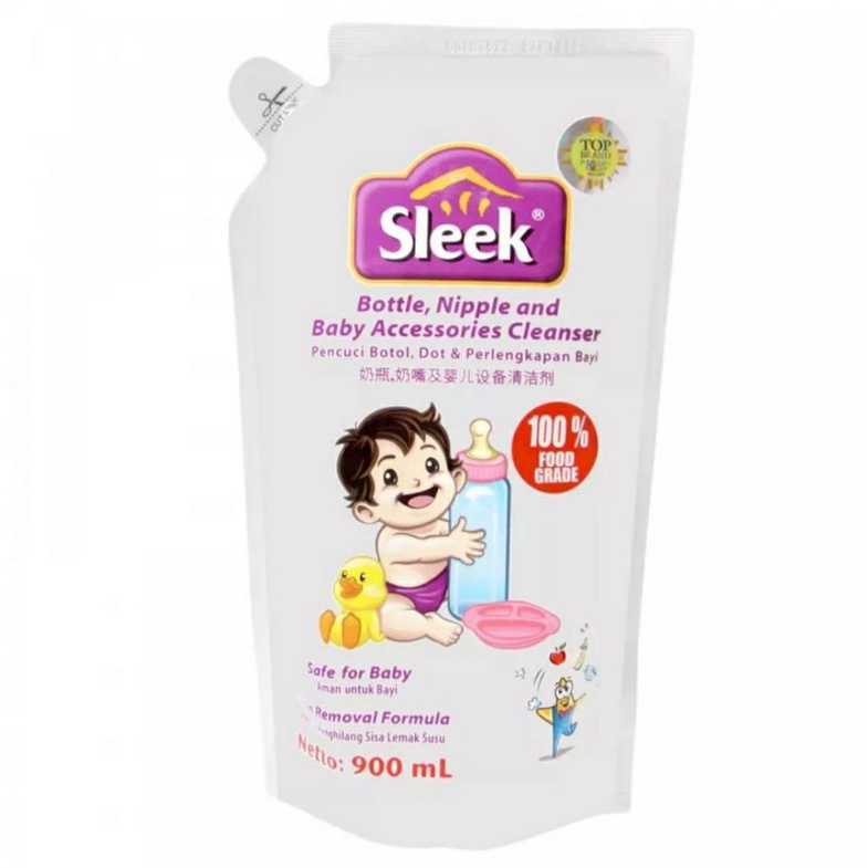 Jual Sleek laundry dan Bottle Cleanser 900ml | Shopee Indonesia