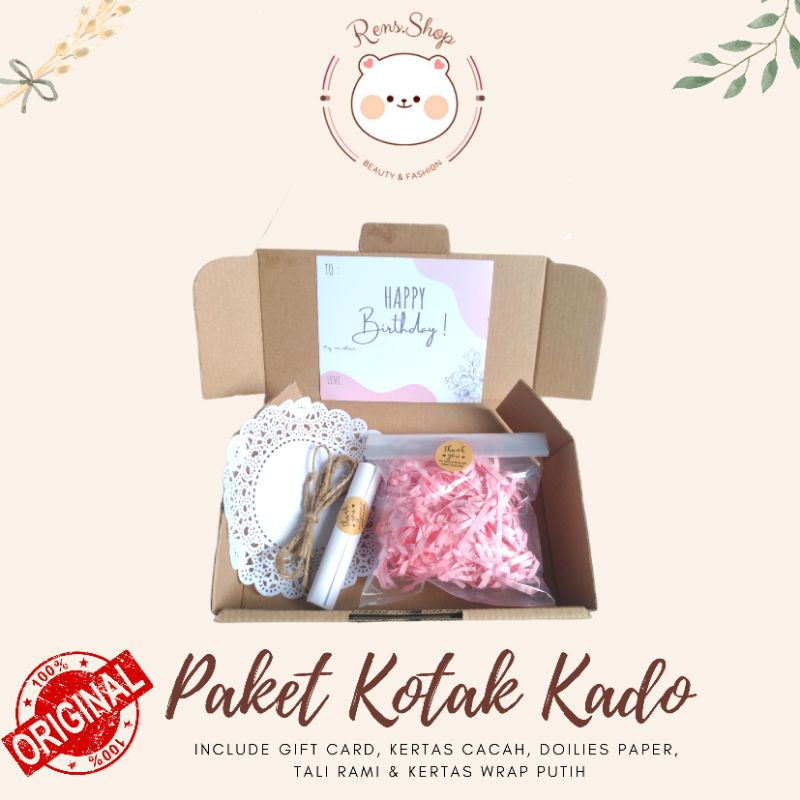 Jual Gift Box Kotak Kado Hadiah Packaging Hampers Souvenir Aesthetic ...
