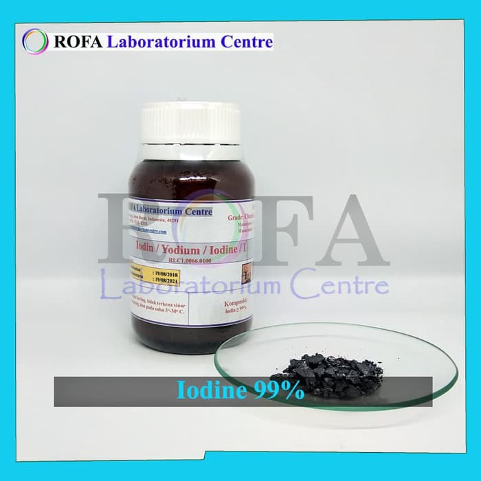 Jual Iodin / Iodine / Yodium / Iodium 100 Gram | Shopee Indonesia