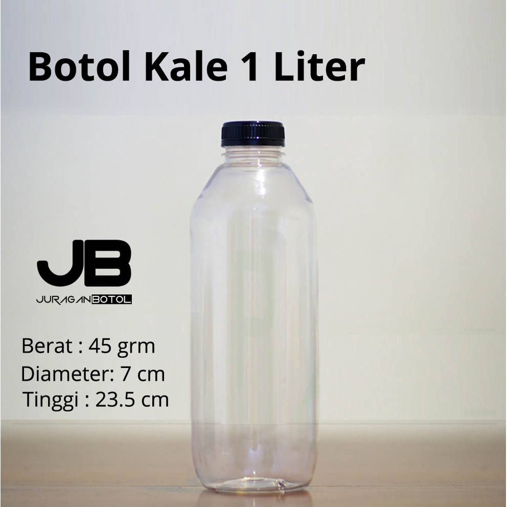 Jual Botol Kale 1 Liter - Botol Plastik 1 Liter - Botol 1 Liter ...