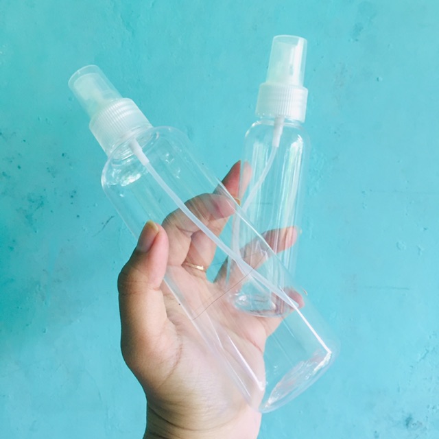Jual Botol bening tutup spray 250ml | Shopee Indonesia