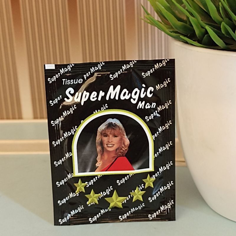 Jual TISSUE SUPER MAGIC TISSUE BASAH PRIA DEWASA OBAT KUAT& TAHAN LAMA ...