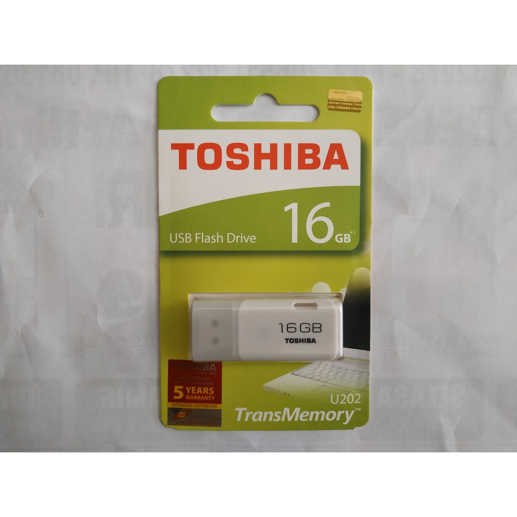 Jual USB FLASH DISK TOSHIBA 16GB ORIGINAL | Shopee Indonesia
