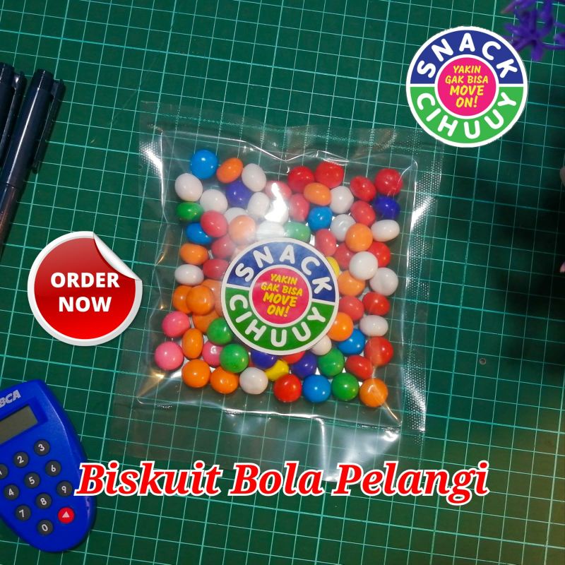Jual SNACK CIHUUY-BISKUIT BOLA COKLAT PELANGI 150gr | Shopee Indonesia