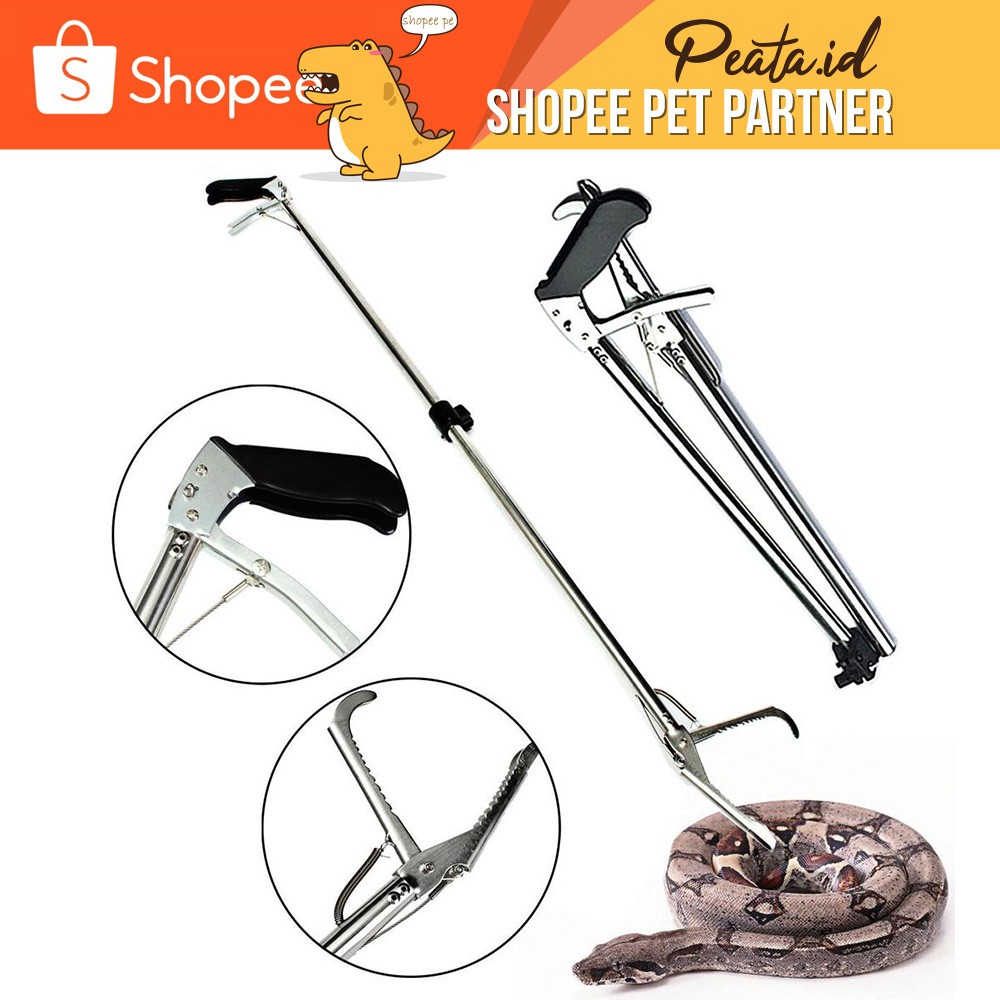 Jual Tongkat Penjepit Ular Grabstick Snake Tong Foldable With Locking ...