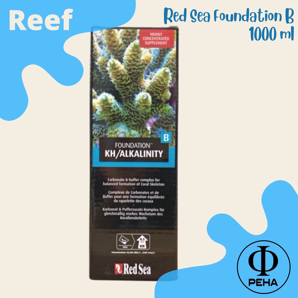 Jual Red Sea Redsea Reef Foundation B - KH Alkalinity - Dosing Coral ...