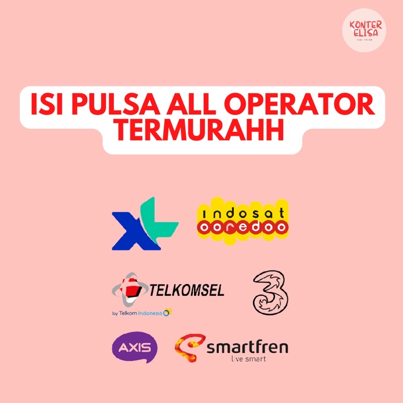 Jual PULSA KARTU PERDANA SEMUA OPERATOR BISA PAKAI SPAYLATER | Shopee ...