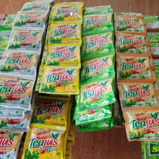 Jual Tea Jus / teajus renceng /tea jus lemon gula batu apel melati ...